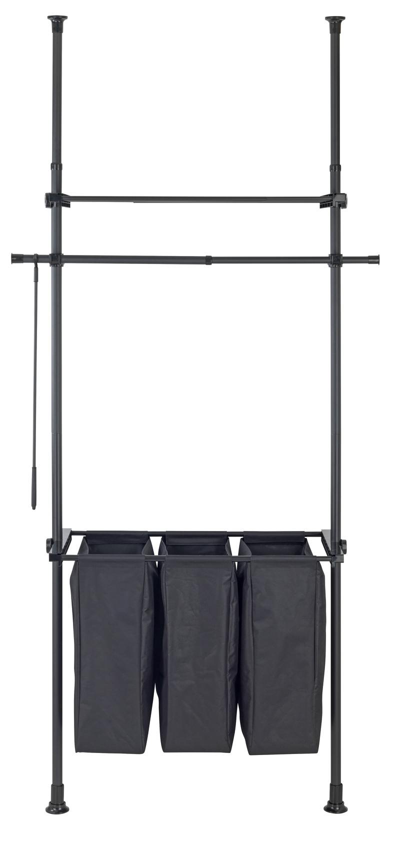 Teleskopowy system do garderoby z koszem na pranie, Hercules, WENKO ...