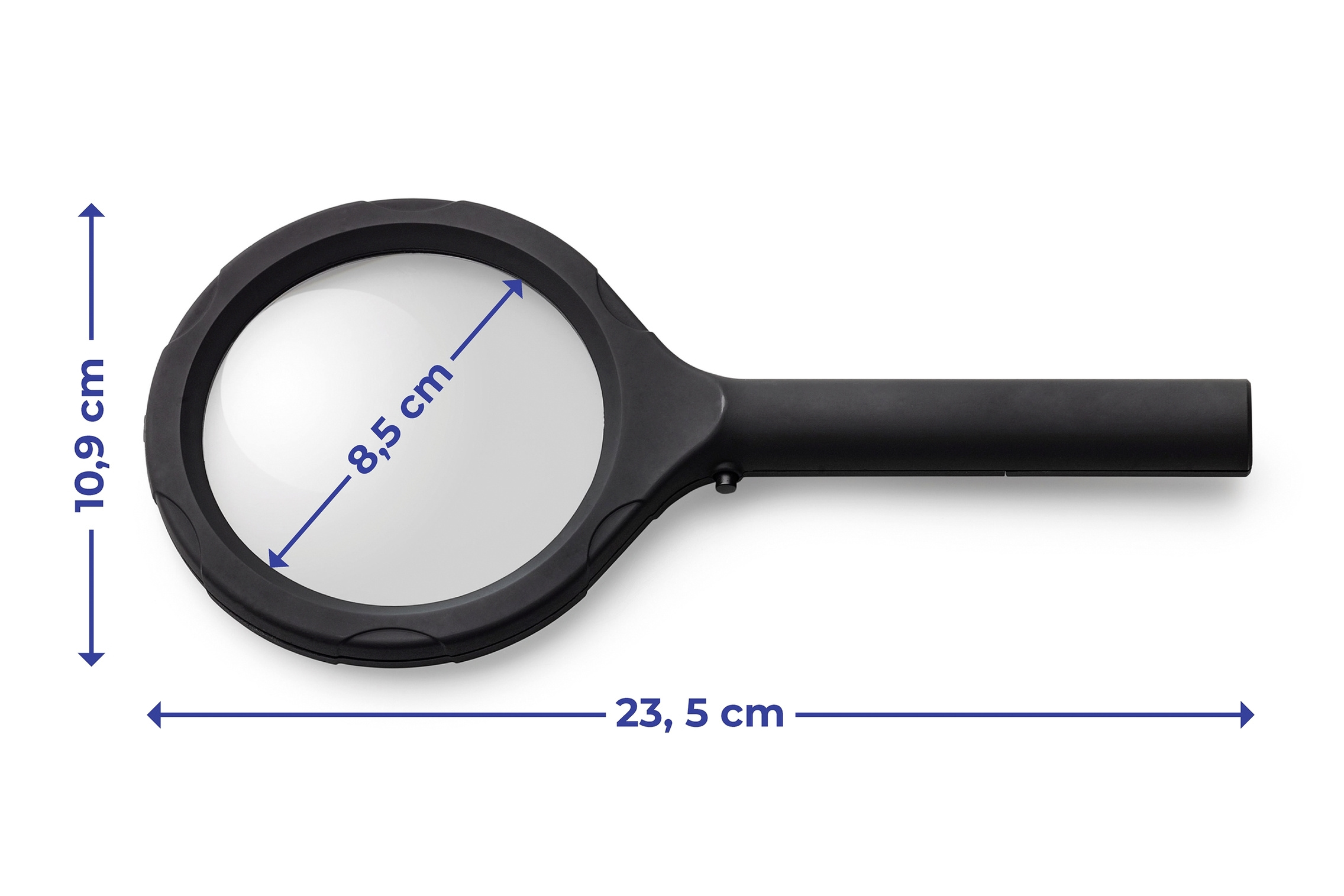 Uniwersalna lupa z diodami LED, Ø 8,5 cm, Maximex | wenko-sklep.pl